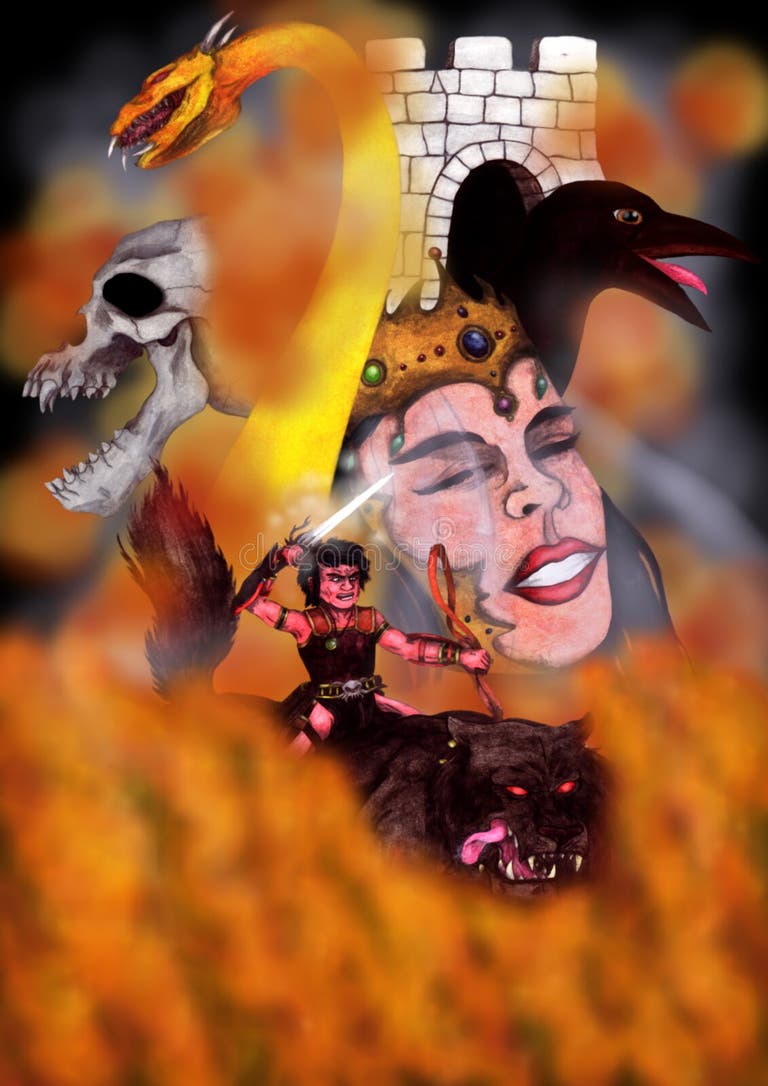 Hellfire Warrior Stock Illustrations – 12 Hellfire Warrior Stock ...