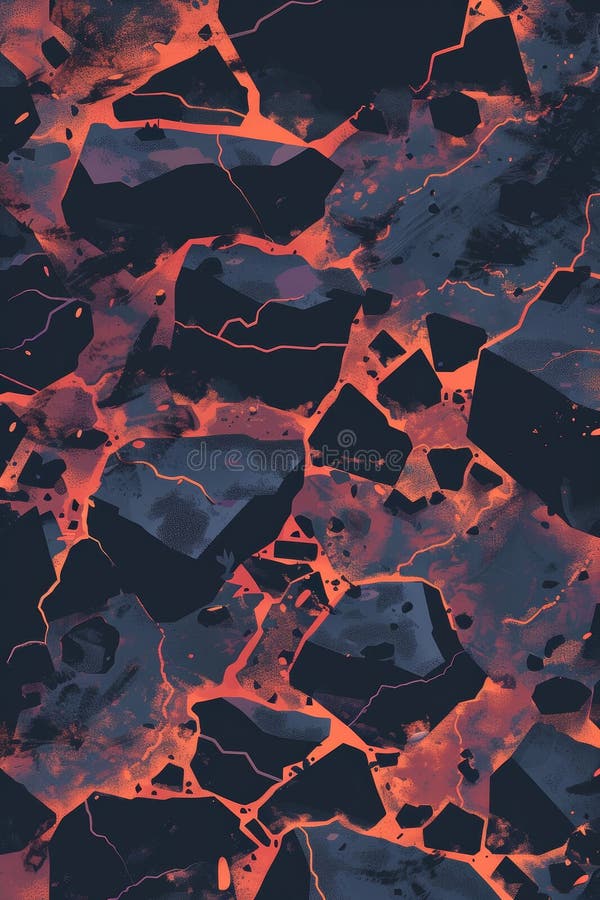 Hellish Landscape Background for Fantasy and Adventure Generative AI ...