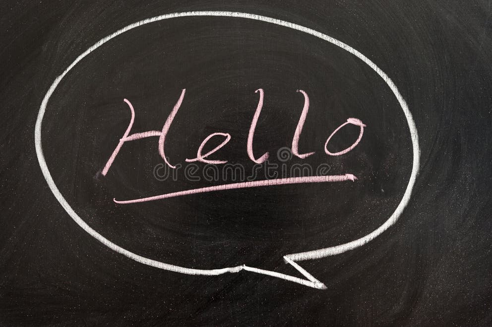 Hello stock image. Image of text, greet, greeting, meet - 27538285