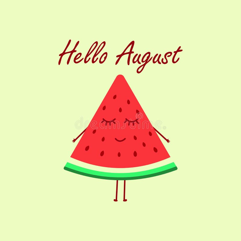 Hello August Stock Illustrations – 992 Hello August Stock Illustrations ...
