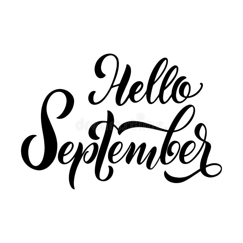 September Lettering Stock Illustrations – 22,218 September Lettering ...