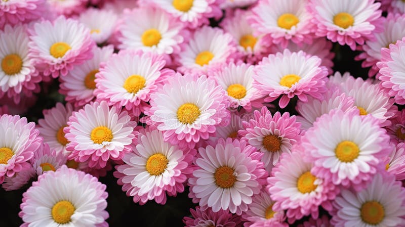 Hello Daisy Puzzle: a Vibrant Ratio of Pink, White, and Yellow B Stock ...