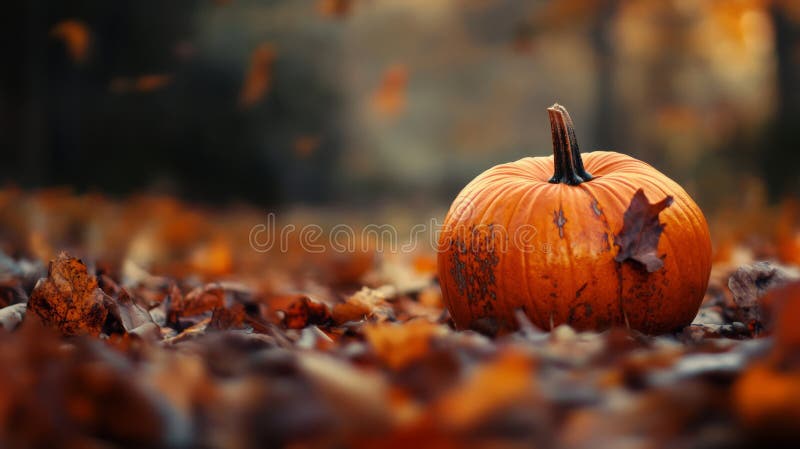 Hello Fall - Falling Autumn Leaves Stock Illustration - Illustration of ...