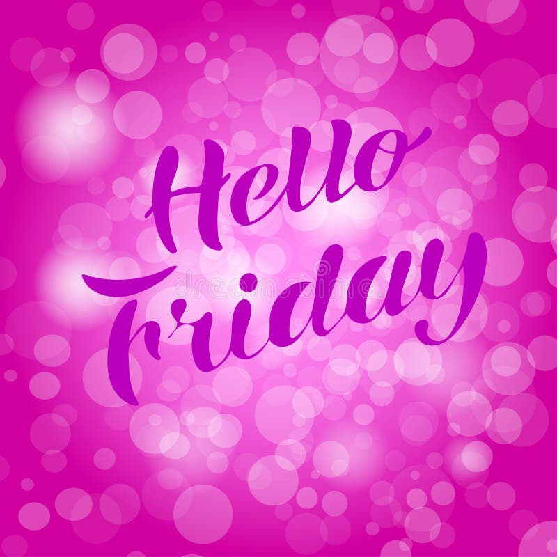 Hello Friday Stock Illustrations – 1,765 Hello Friday Stock ...