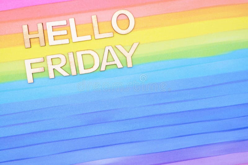 Hello friday stock photo. Image of number, advertising - 362531122