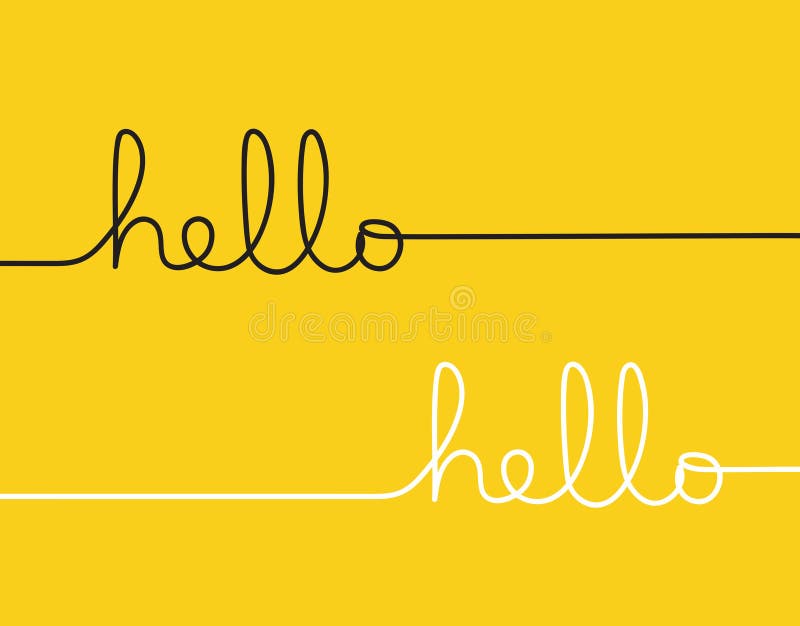 Hello May Handwritten Calligraphy Lettering Text. Spring Month Vector ...