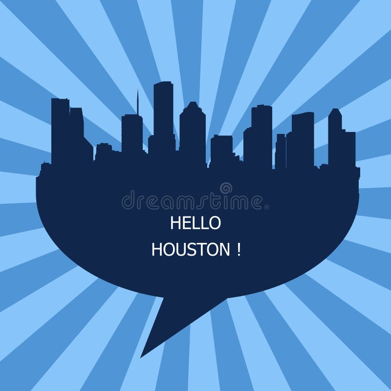 Hello Houston Stock Illustrations – 3 Hello Houston Stock Illustrations ...
