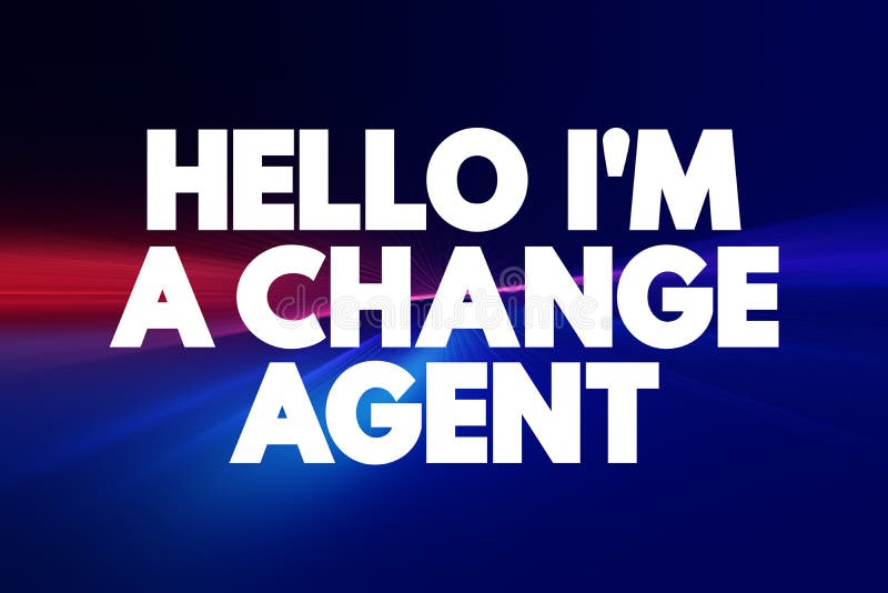 Hello i am change champion stock illustration. Illustration of hello ...