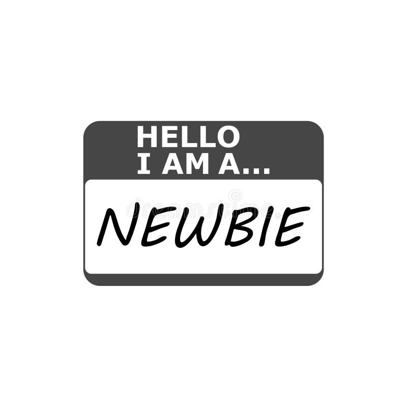 Newbie Logo Stock Illustrations – 111 Newbie Logo Stock Illustrations ...