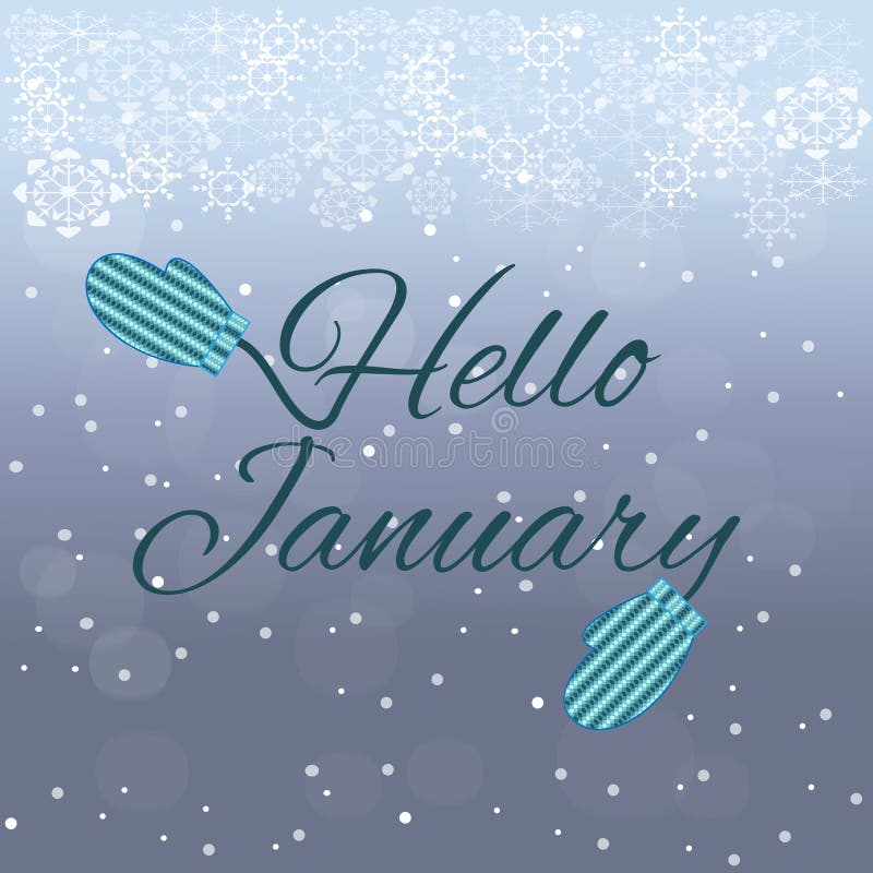 Hello January Stock Illustrations – 3,022 Hello January Stock ...