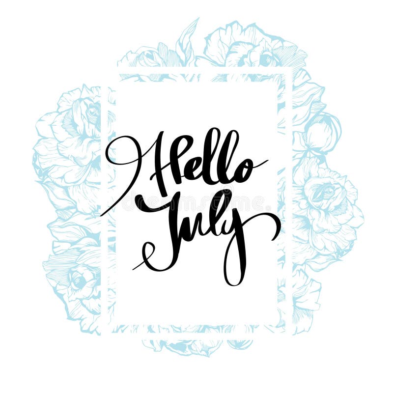 Hello July Stock Illustrations – 1,475 Hello July Stock Illustrations ...