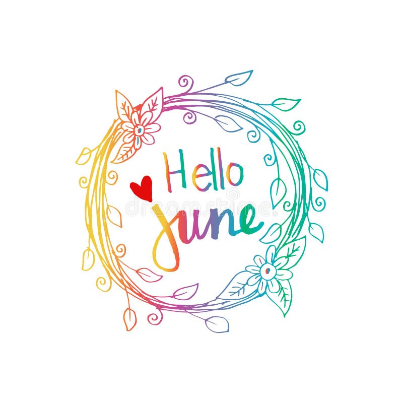 Hello June Stock Illustrations – 2,269 Hello June Stock Illustrations ...