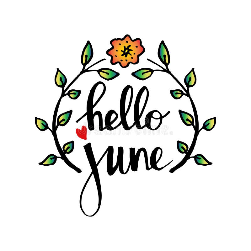 Hello June Stock Illustrations – 3,805 Hello June Stock Illustrations ...