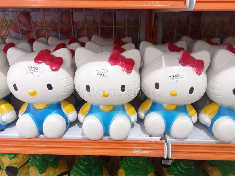 Hello Kitty Dolls on the Shelf Editorial Photo - Image of kitty, dolls ...