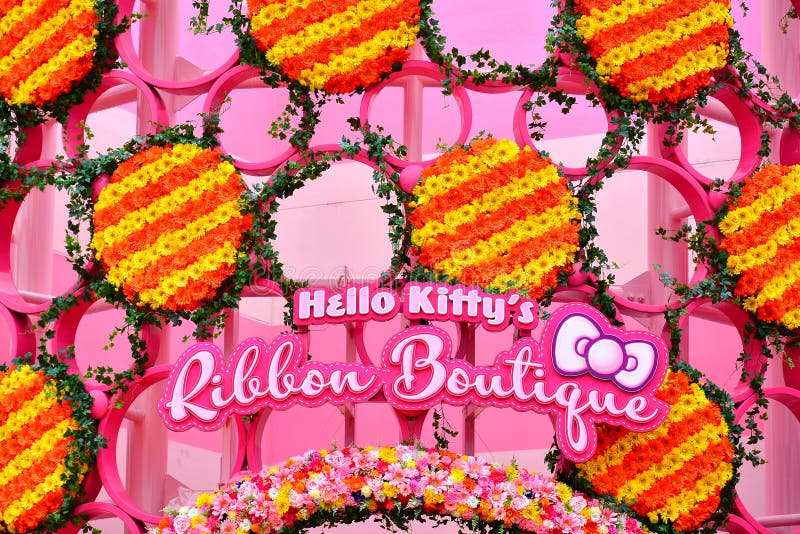 Hello Kitty Ribbon Boutique at Universal Studios Japan in Osaka, Japan ...