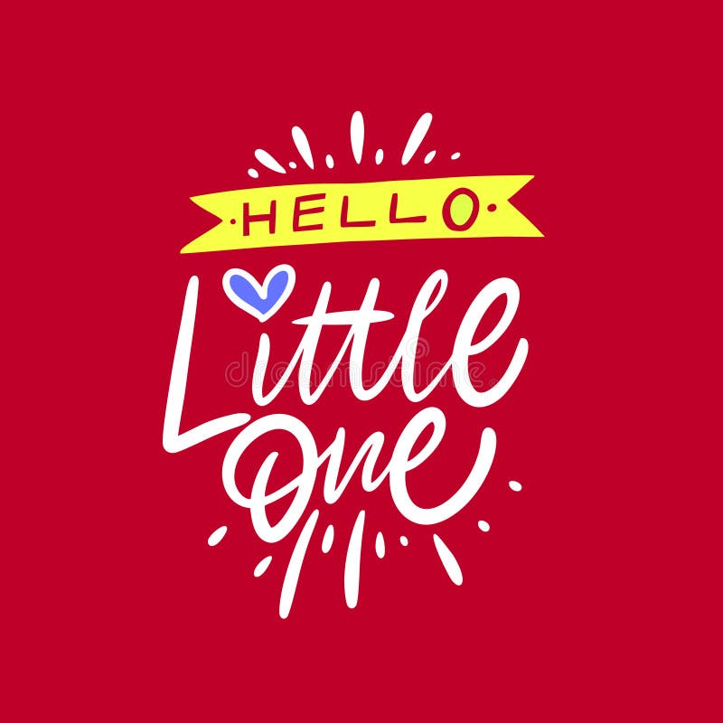 Hello Little One Stock Illustrations – 418 Hello Little One Stock ...