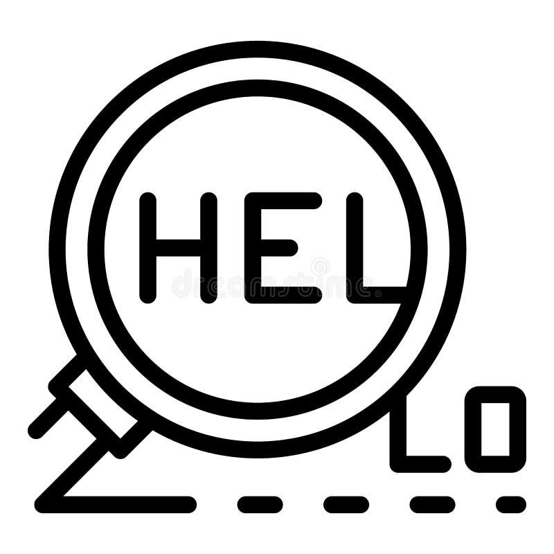 Single Word Hello Stock Illustrations – 222 Single Word Hello Stock ...
