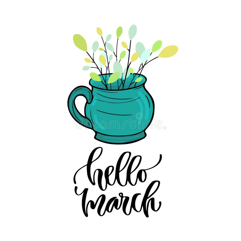 Hello March Stock Illustrations – 7,621 Hello March Stock Illustrations ...