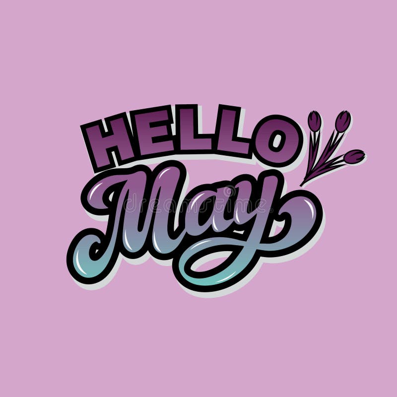 Hello May Stock Illustrations – 2,986 Hello May Stock Illustrations ...