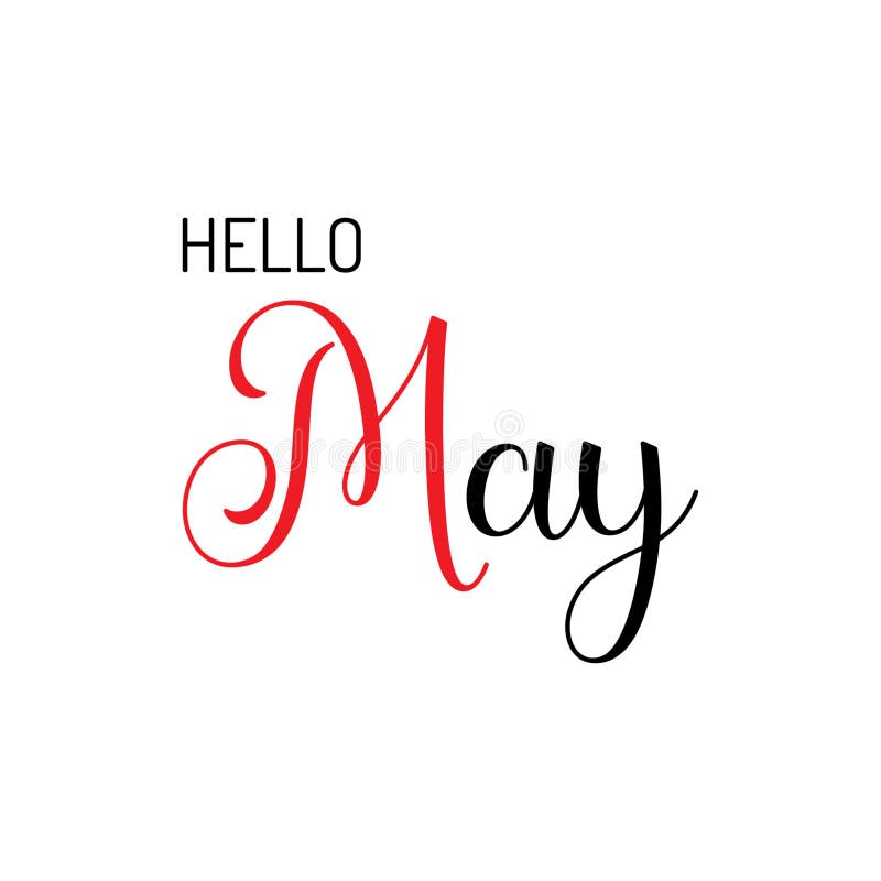 Hello May Stock Illustrations – 3,804 Hello May Stock Illustrations ...