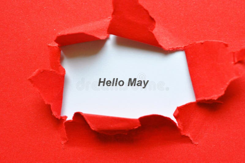 Hello may write stock image. Image of number, white - 363252239