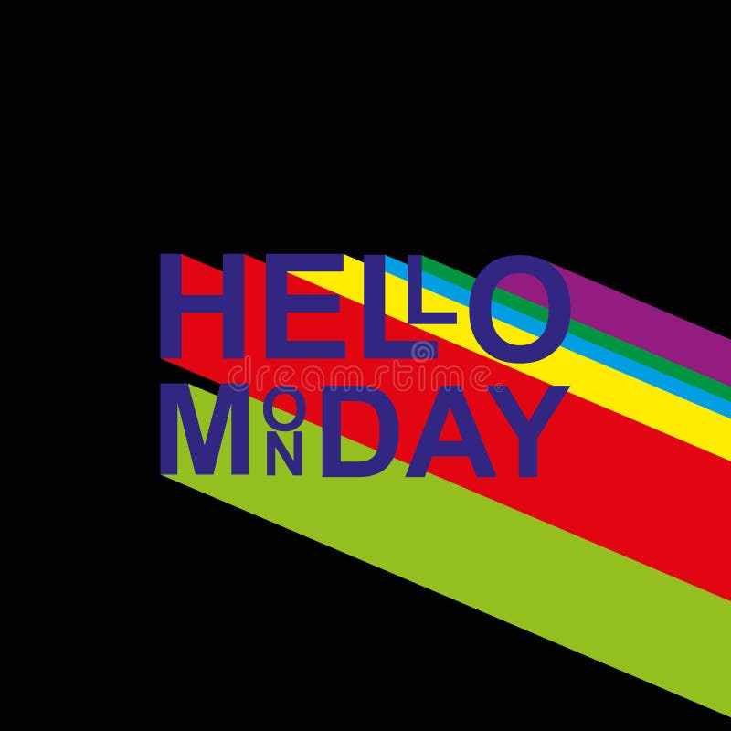 Hello Monday Stock Illustrations – 1,852 Hello Monday Stock ...