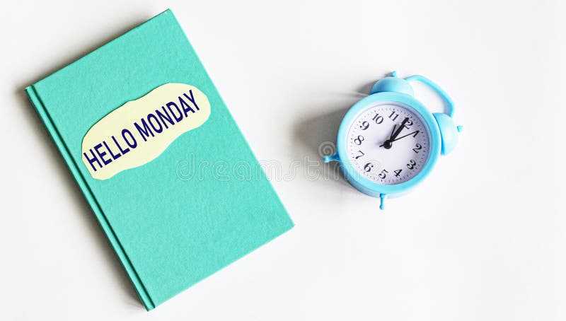 New Monday. New Week. New Start Stock Image - Image of message, concept ...