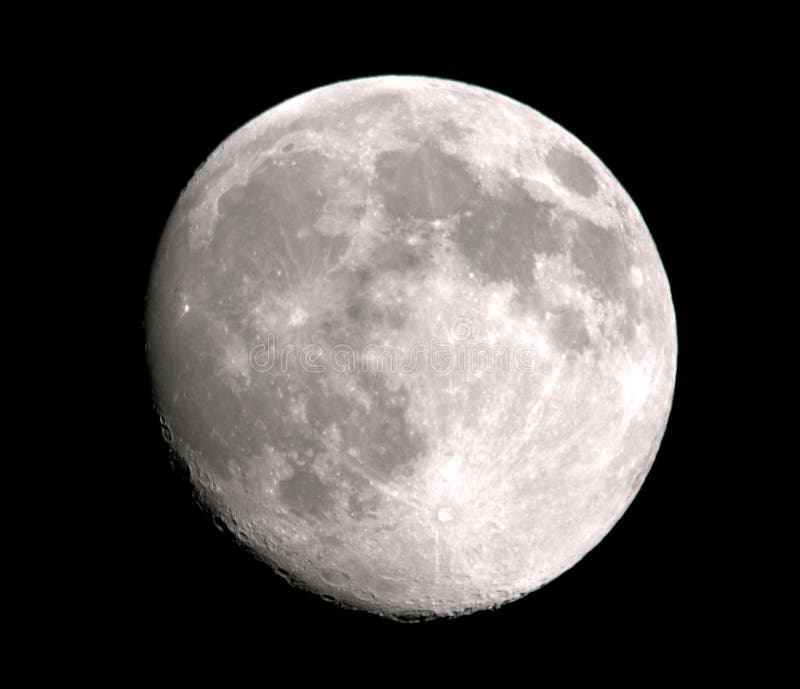 Hello Moon through the Branches Stock Image - Image of colour, crescent ...