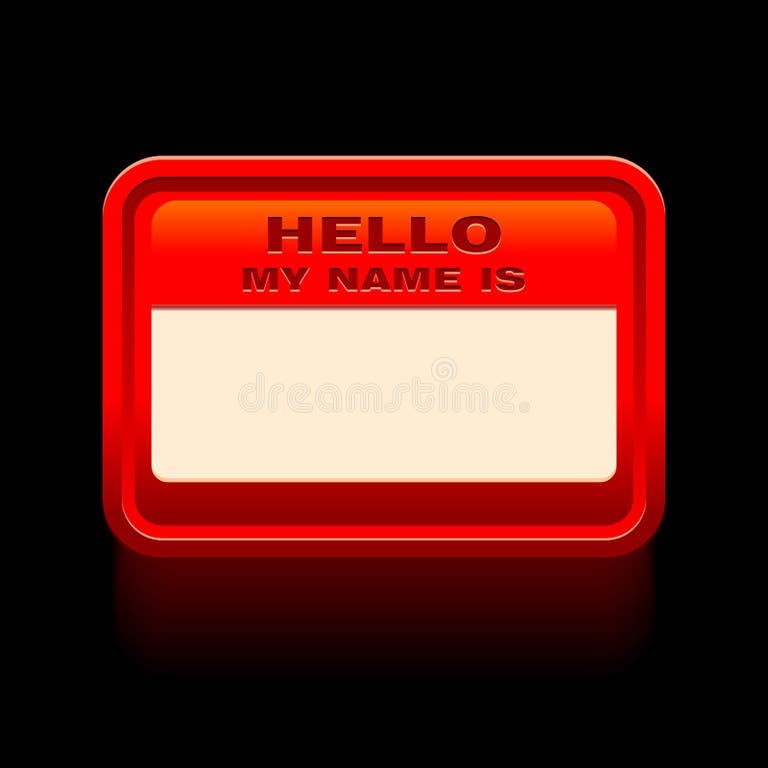 Name Card Sticker Stock Illustrations – 7,367 Name Card Sticker Stock ...