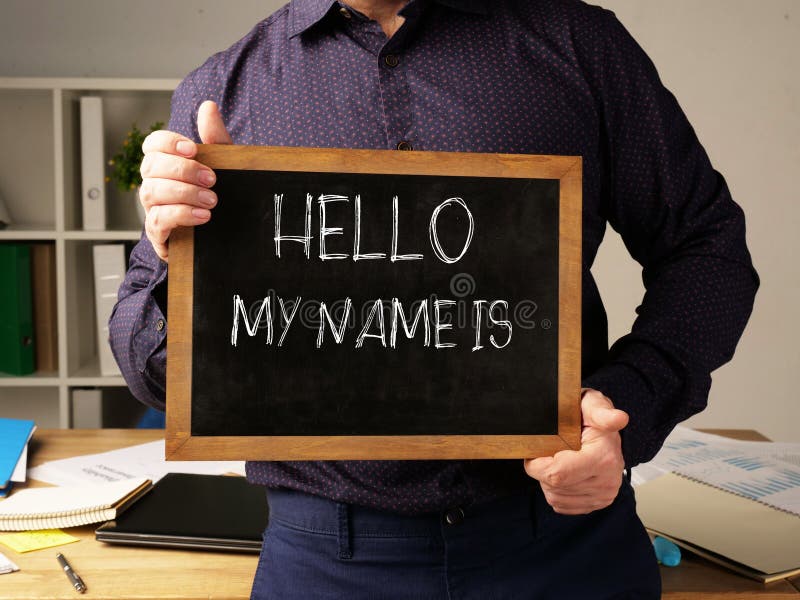 727 Hello My Name Stock Photos - Free & Royalty-Free Stock Photos from ...