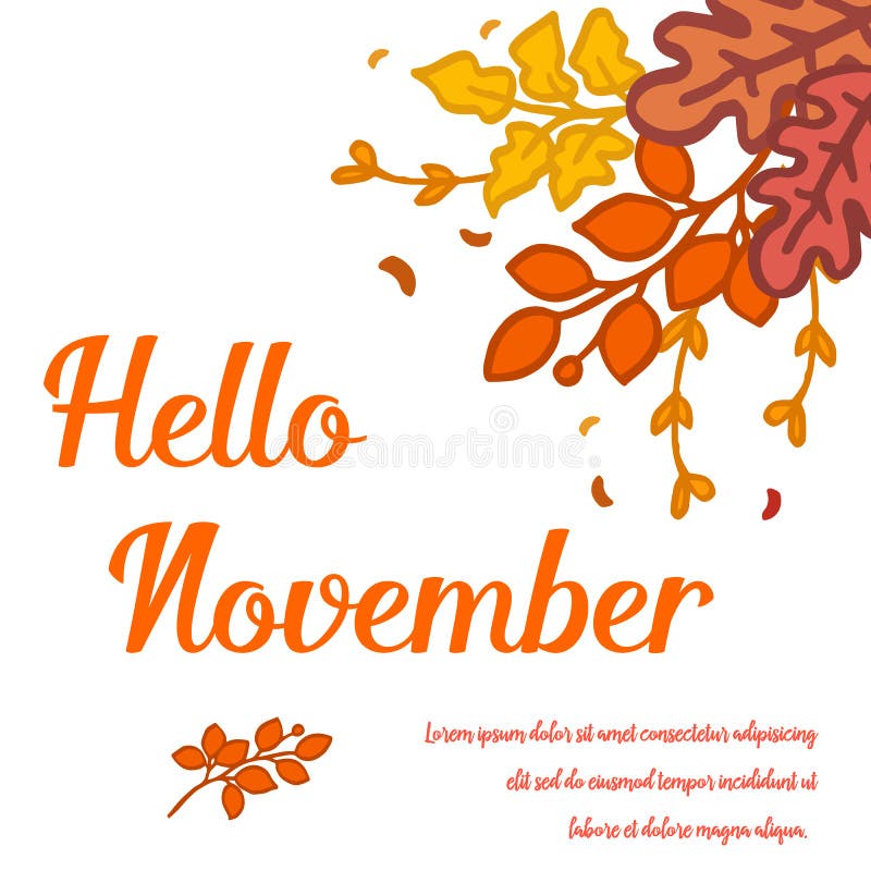 11 November Design Template With Red Poppies. Border Frame With Title ...