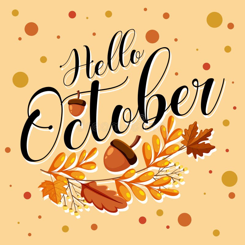 October Word Clip Art Vector Stock Illustrations – 248 October Word ...