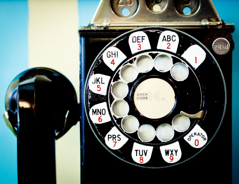 Hello Operator...Please Give Me Number 9. Stock Photo - Image of rotary ...