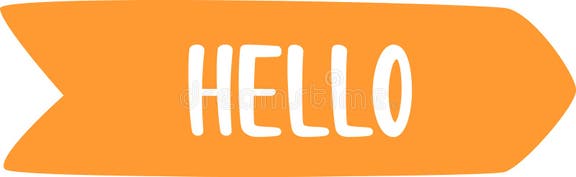 Hello School Sticker Bookmark Stock Vector - Illustration of card ...