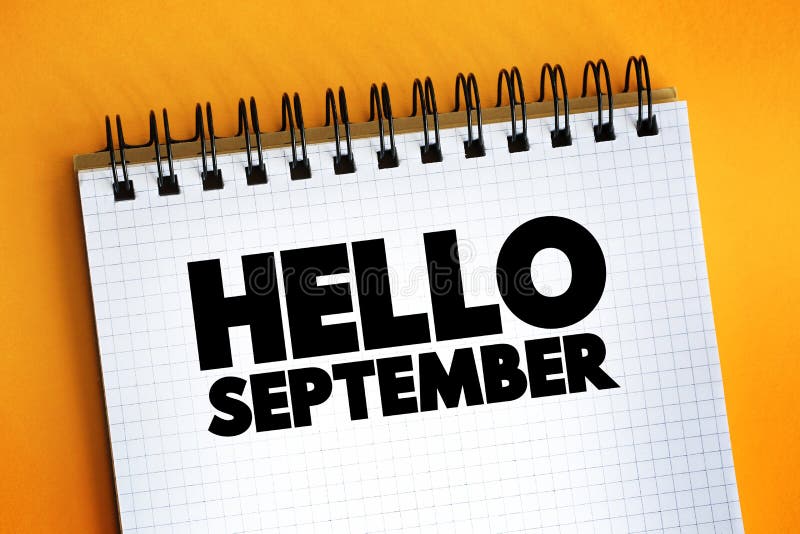 Goodbye September Text Stock Illustrations – 387 Goodbye September Text ...