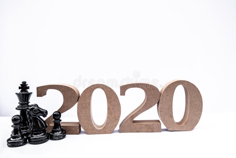 Hello 2020, Set Business Goals with the Power of the Team Stock Photo ...