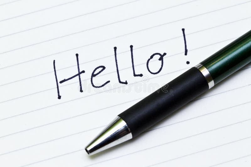 Hello Arm Sign, Showing the Five Fingers, Waving, Greeting with Hand As ...