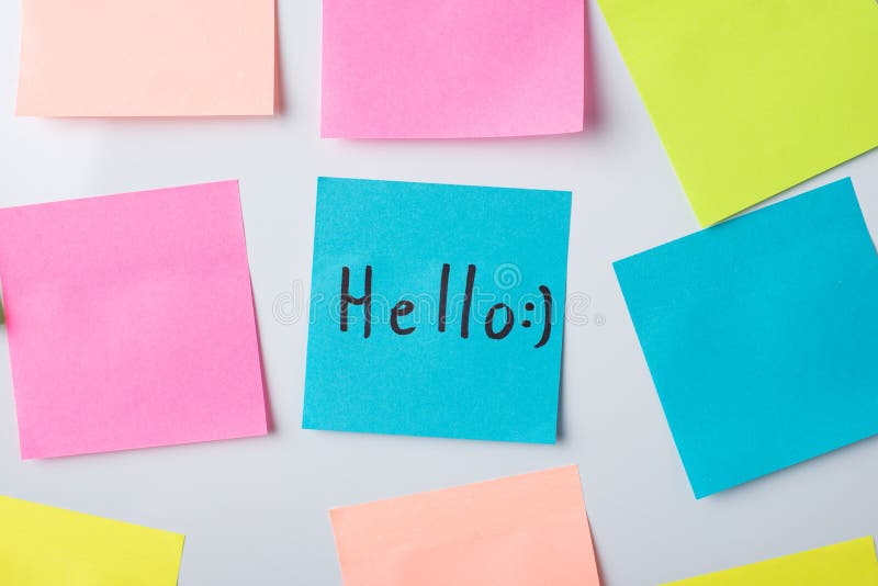 Greetings concept stock photo. Image of design, morning - 260267520