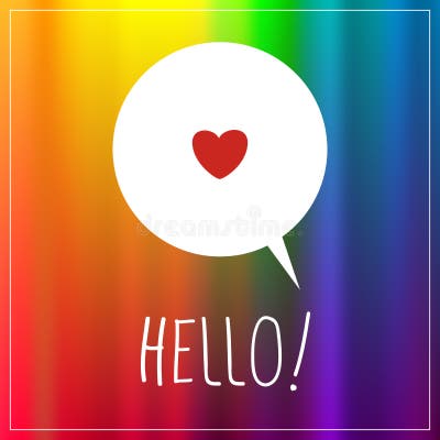 Hello sign, type, text stock vector. Illustration of icon - 83709635