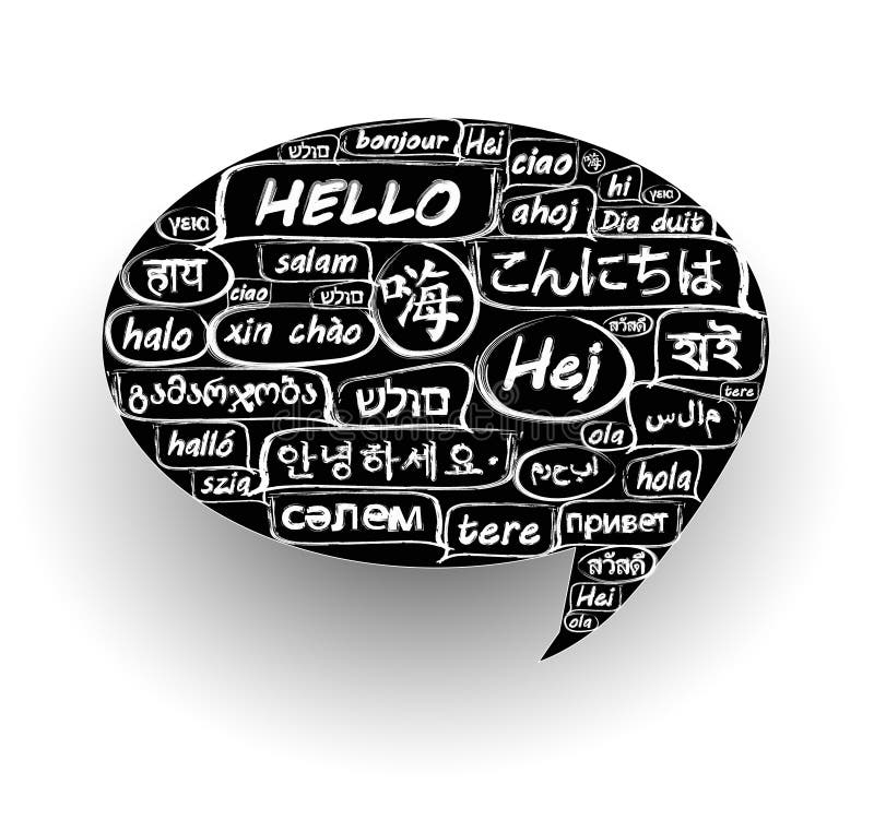 Hello Many Languages Stock Illustrations – 97 Hello Many Languages ...