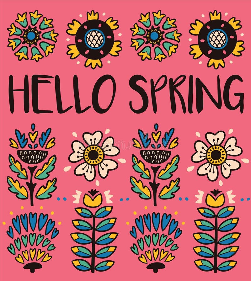 Hello Spring Postcard. Glass Terrarium with Cute Cat and Garden in ...