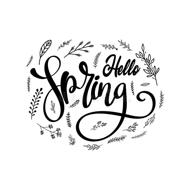 Hello Spring Stock Illustrations – 29,610 Hello Spring Stock ...