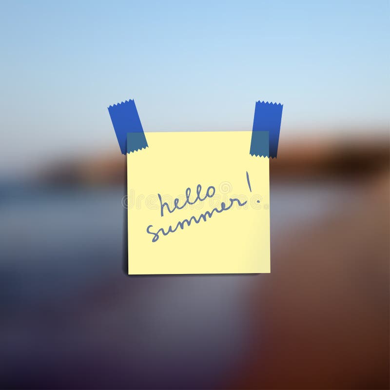 Sticky notes wallpaper stock vector. Illustration of design - 54471686