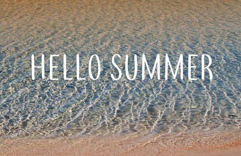 Summer. Beautiful Sunset on the Beach Stock Photo - Image of sunrise ...