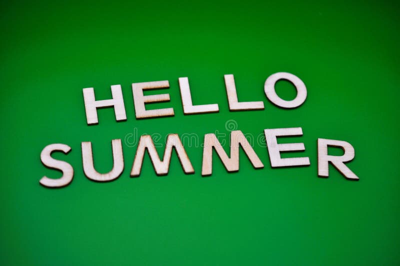 Hello summer write stock photo. Image of line, number - 353547604
