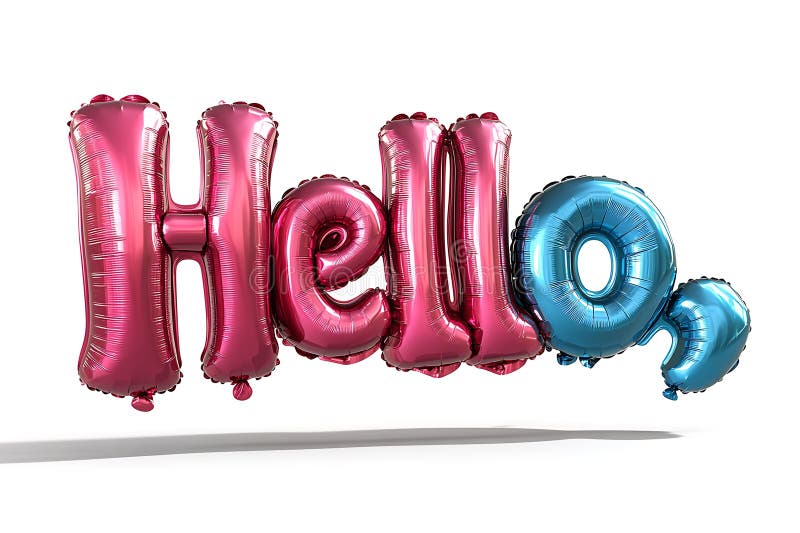 Hello Text Art – Welcoming and Friendly Typography Designs Stock ...