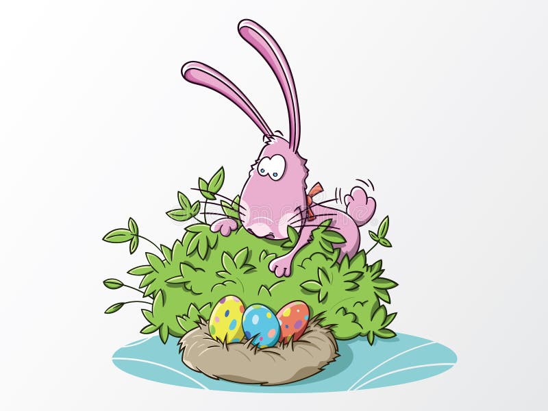 Hello there easter eggs stock illustration. Illustration of drawing ...
