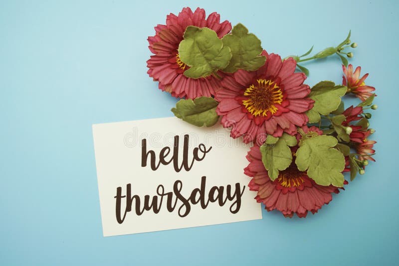 Happy Thursday Flowers Photos - Free & Royalty-Free Stock Photos from ...