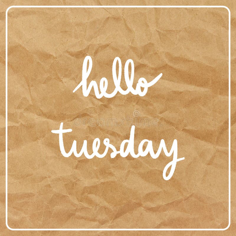 Hello Tuesday Stock Illustrations – 1,054 Hello Tuesday Stock ...