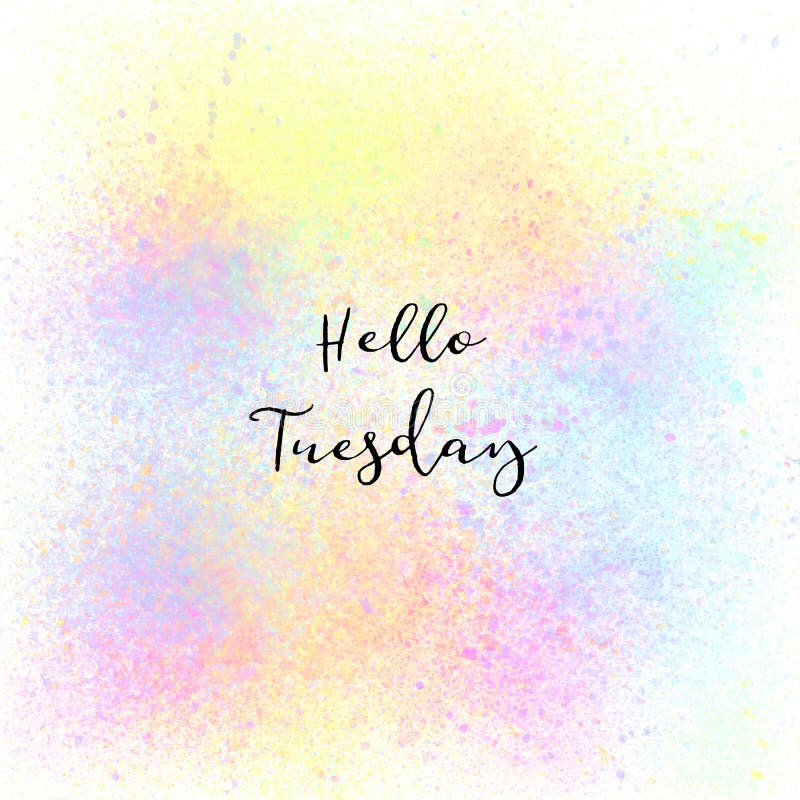 Hello Tuesday Stock Illustrations – 504 Hello Tuesday Stock ...